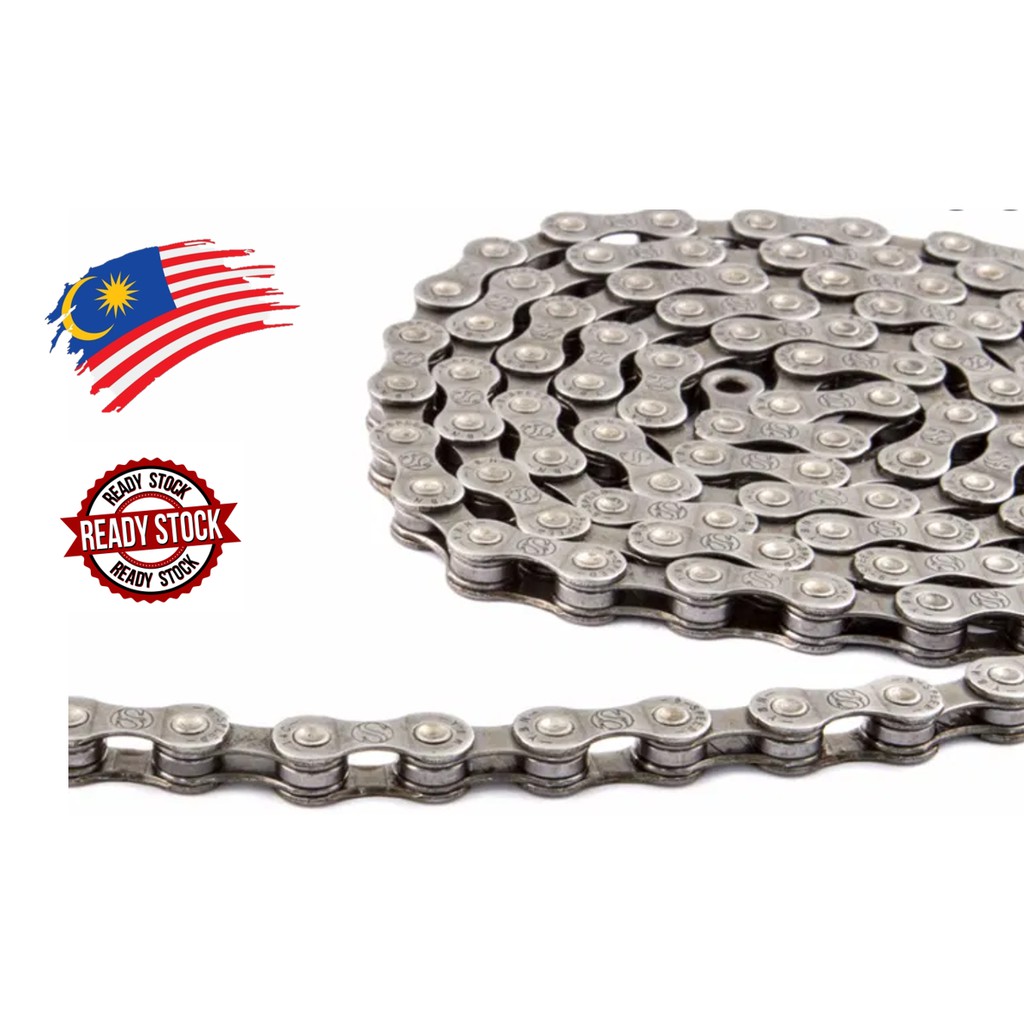 RANTAI BASIKAL GEAR DAN TANPA GEAR Bicycle Chain Single Speed / Speed ...