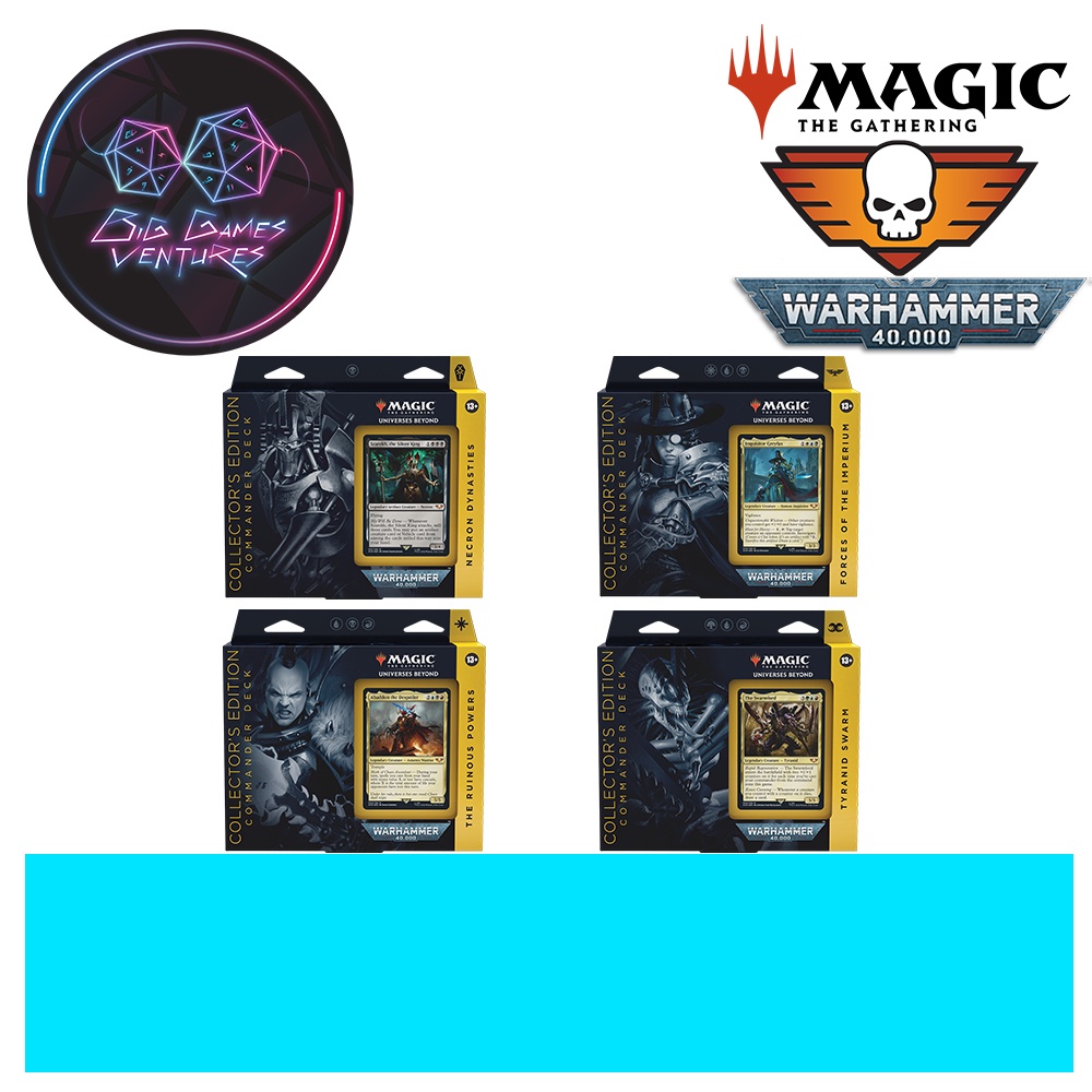 Magic The Gathering : Warhammer 40,000 Collector's Edition Commander ...