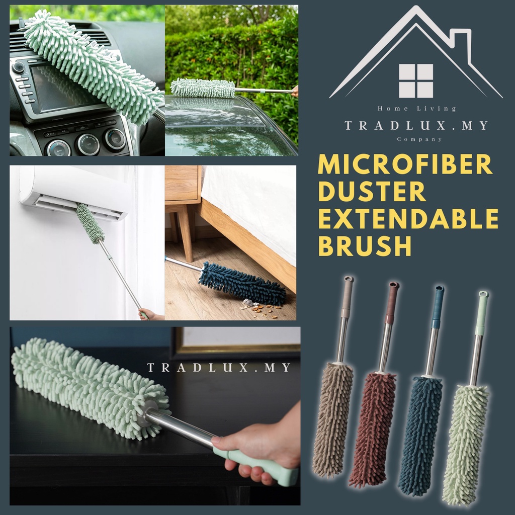 Tradlux Microfiber Duster Extendable Hand Dust Cleaner Anti Dusting ...