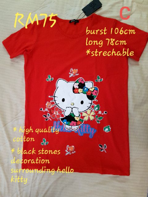 Hello Kitty Blouse (Long) | Shopee Malaysia