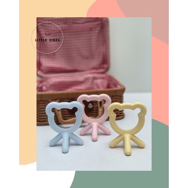 【Closing Clearance】【Our Little Ones】 3D Silicone Teether for baby ...