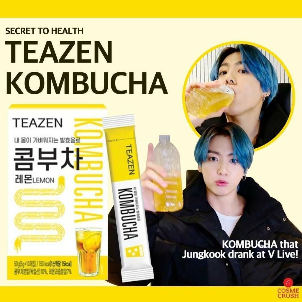 HALAL Korea Teazen Kombucha 5g x 10s Kombucha Tea Prebiotics BTS ...