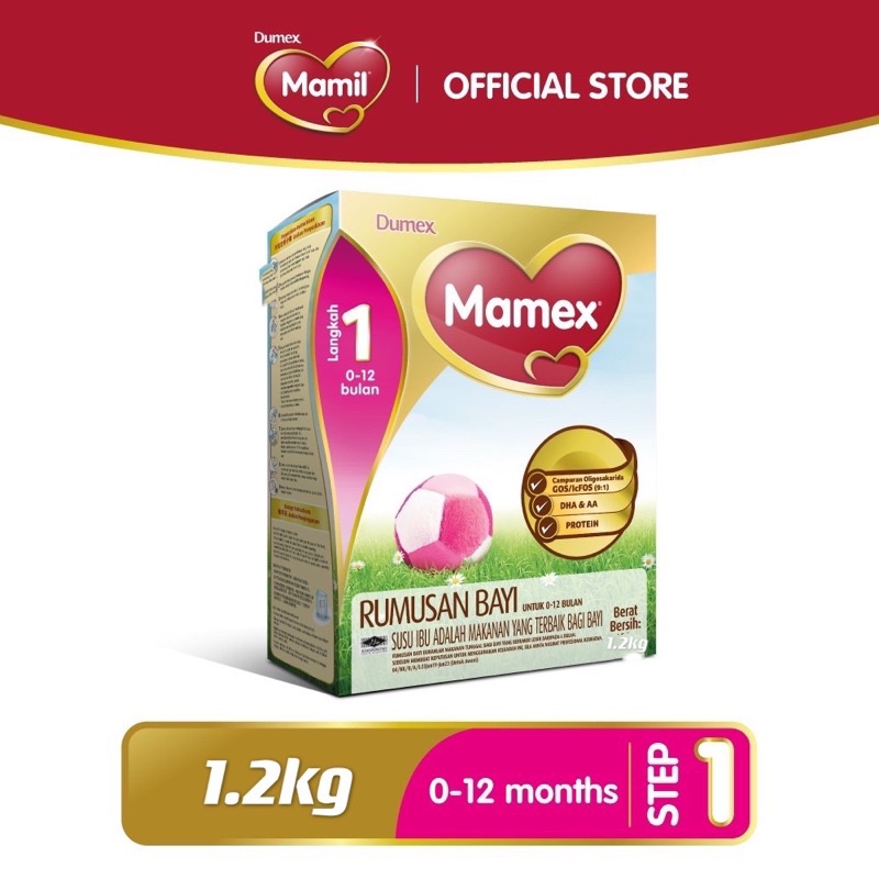 Dumex Mamex Langkah 1*1.2kg Exp-2022/11 | Shopee Malaysia
