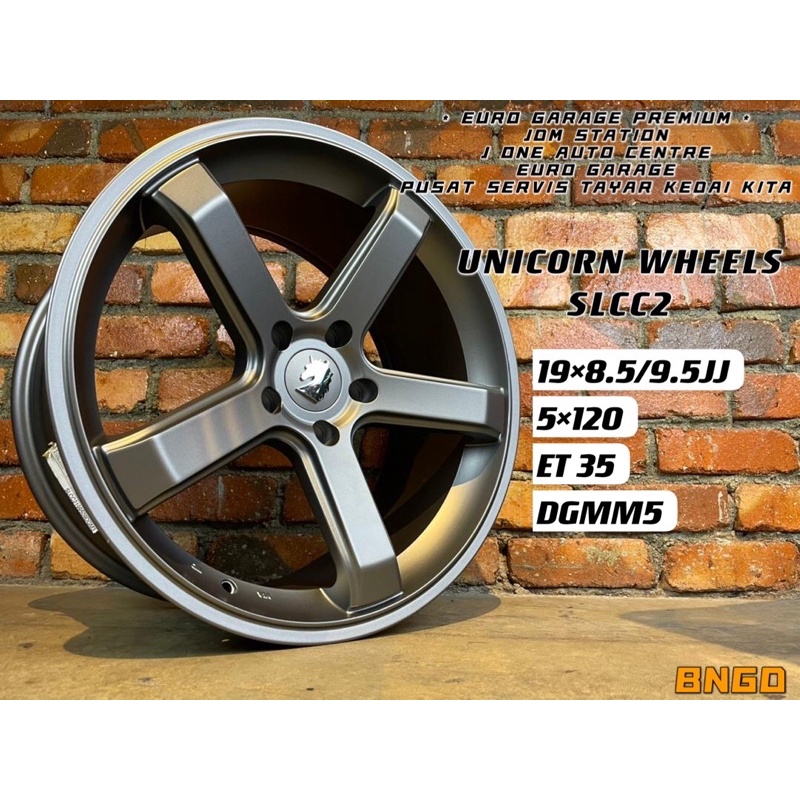 UNICORN WHEELS SLCC2 19INC BMW E36 E46 E90 F30 F10 M3 M4 | Shopee Malaysia