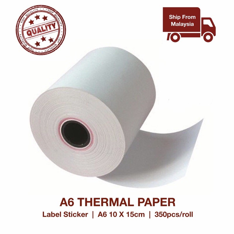 A6 Thermal Paper Label Sticker/ Shipping Courier Airway Bill ...