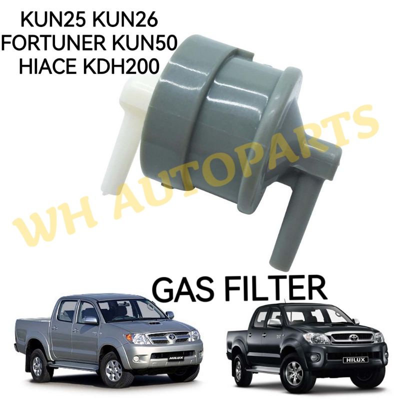 GAS FILTER OEM TOYOTA HILUX KUN25 KUN26 FORTUNER KUN50 HIACE KDH200 ...