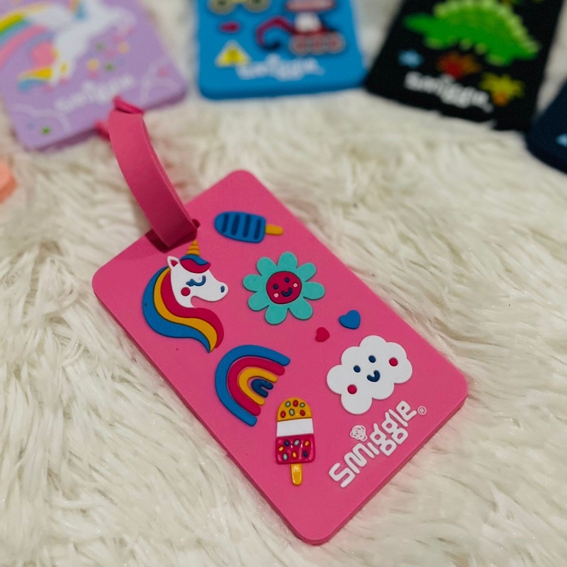 Mainyuk - Smiggle Bag Tags for Girls Boys Name Tag Smiggle Rubber ...