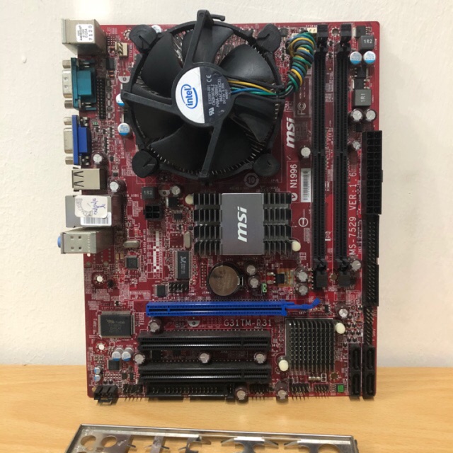 Msi G31TM-P31 LGA775 Mainboard | Shopee Malaysia