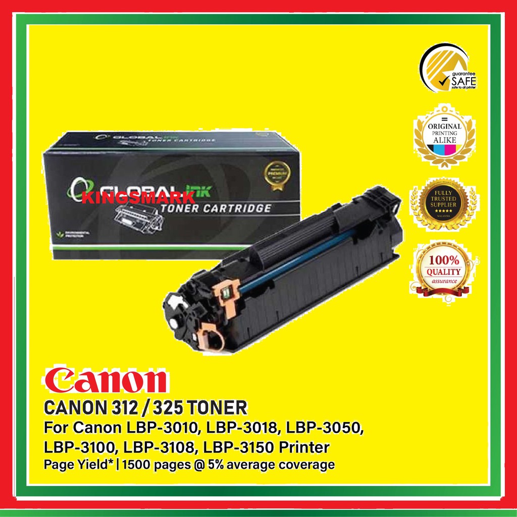 CANON EXTRA PREMIUM 312 TONER (PRINT UP TO 3,000PGS) | Shopee Malaysia