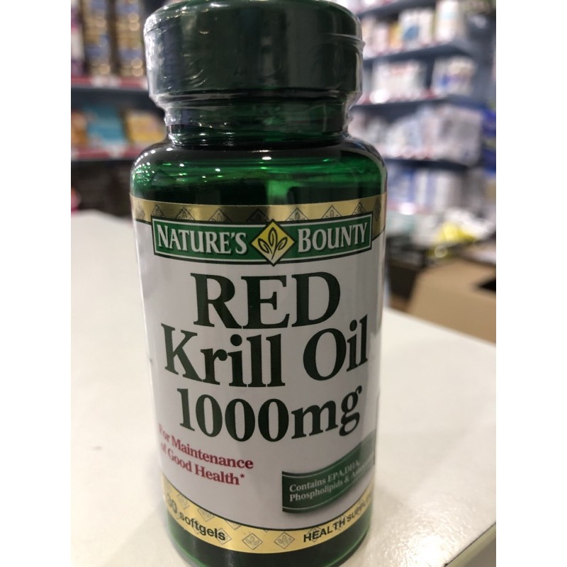 Nature’s bounty red krill oil (30’s) | Shopee Malaysia