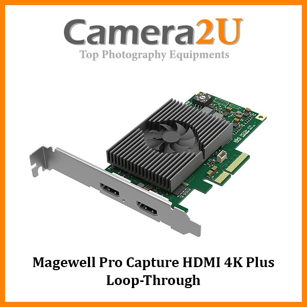 Magewell Pro Capture HDMA 4K Plus Loop-Through Capture Card | Shopee ...