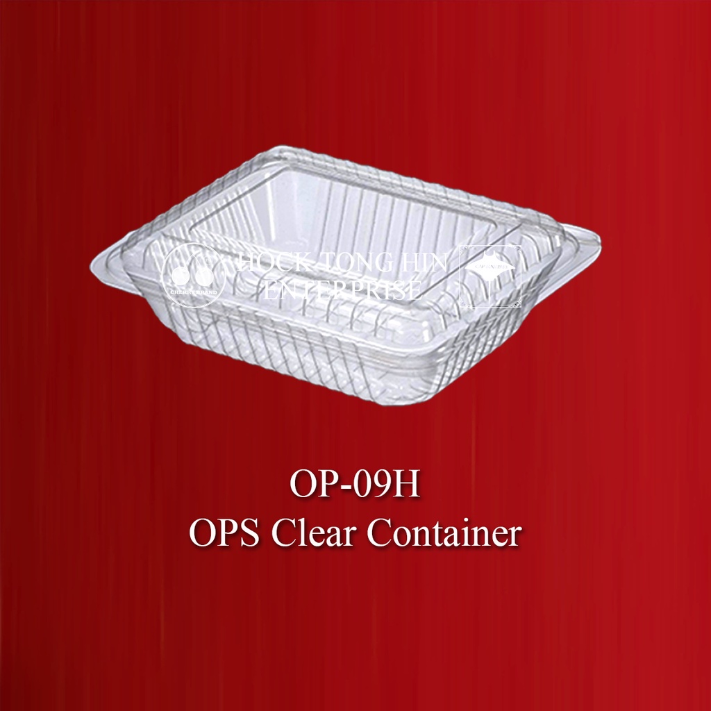 OP-9H OPS Clear Container Disposable Plastic Tray * Bekas plastic untuk ...