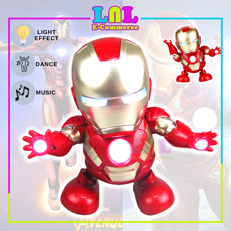 LNL Dance Hero Super Heroes Iron Man Ironman Bumblebee Electric Dancing ...