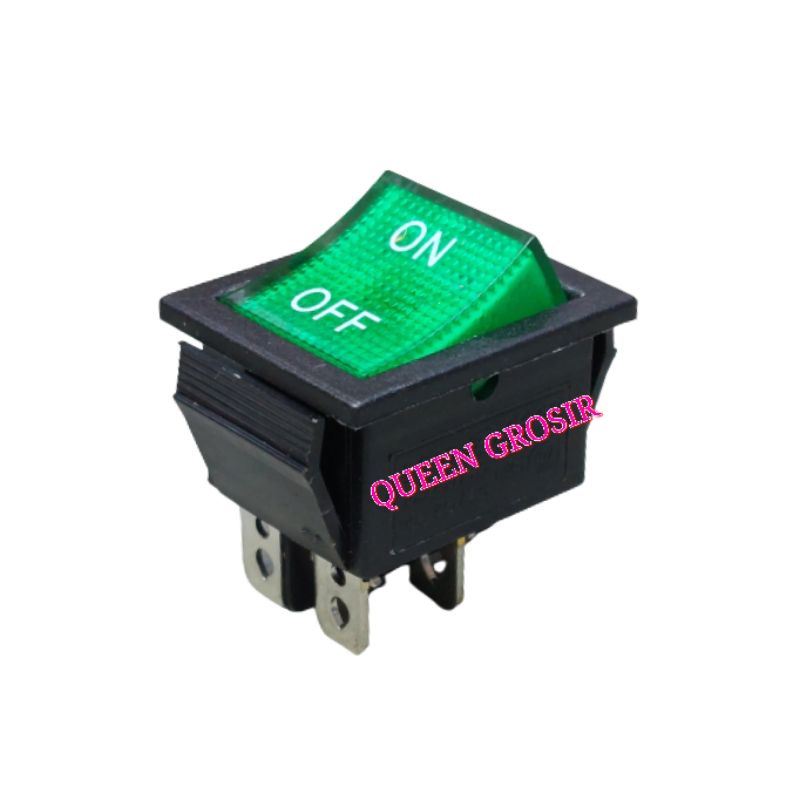 HIJAU On-off 4pin Big Light Switch/Rocker Power 4 Foot Big Light Switch ...