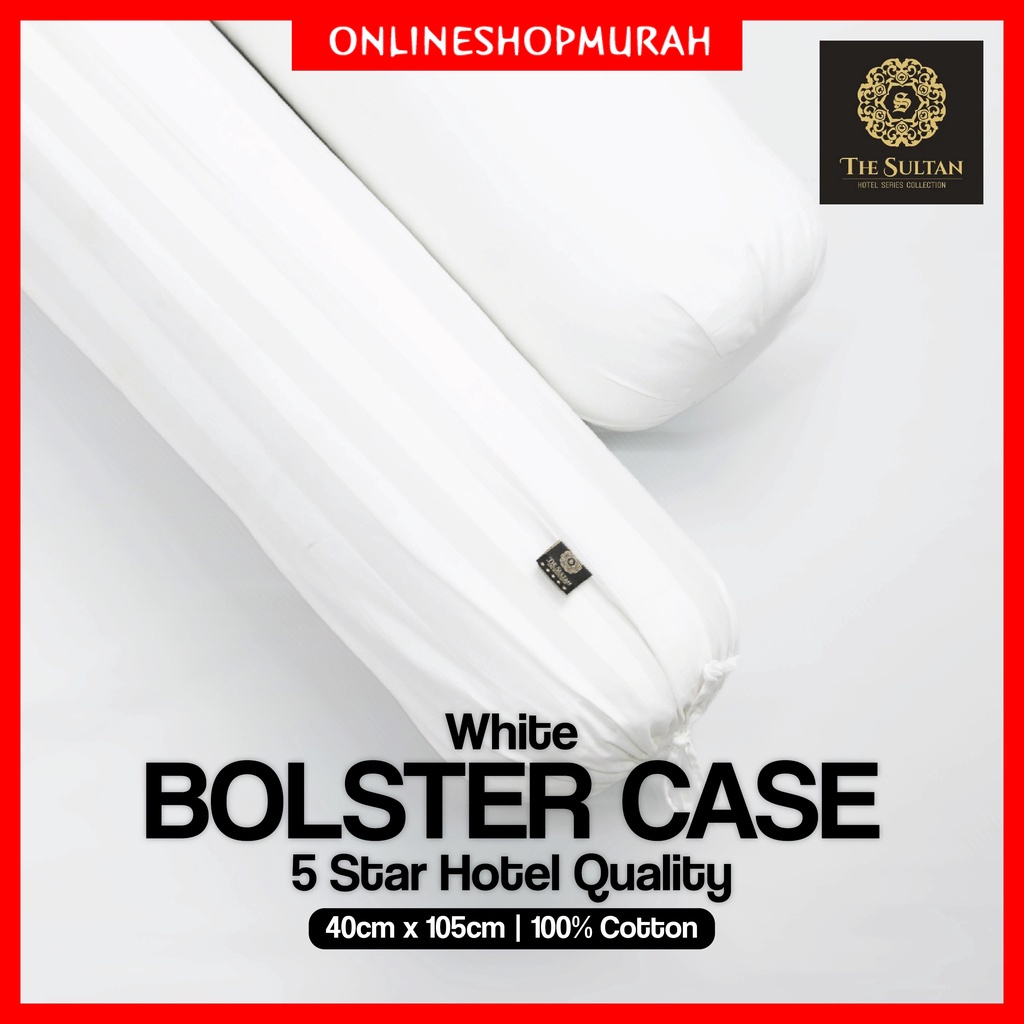 The Sultan @ Sultera White BOLSTER CASE 5 Star Hotel | Shopee Malaysia