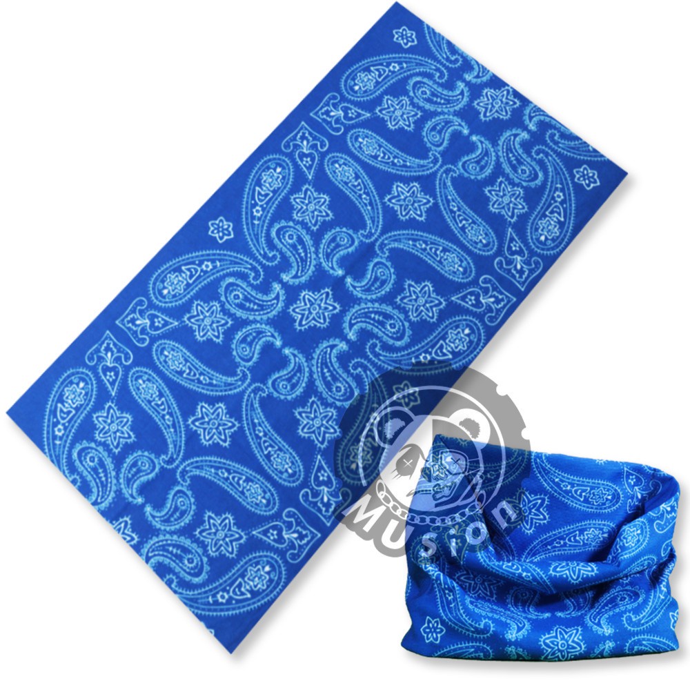 Musion Elastic Paisley Buff Bandana Fashion Sarung Muka Rider Men SPF ...