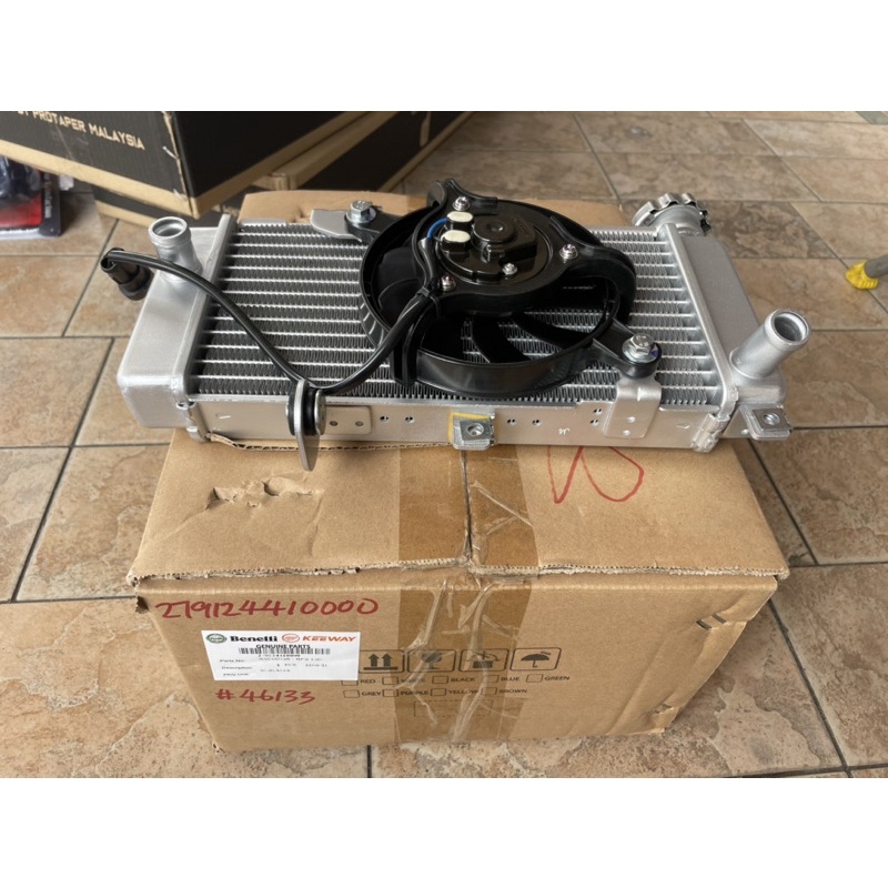 RADIATOR WITH FAN BENELLI RFS150 tangki air | Shopee Malaysia