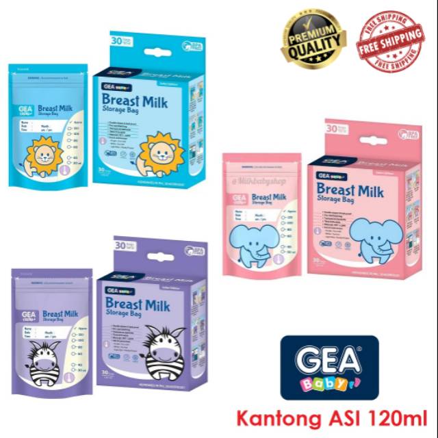Gea Baby Asi Bag 120 ml Contents 30 Pcs New Original | Shopee Malaysia