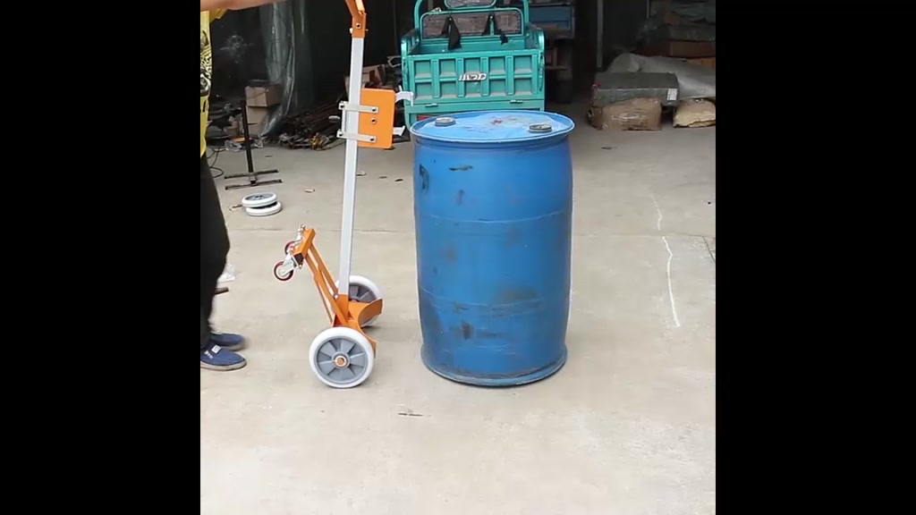 Oil Drum Plastic Barrel lifter Jack Forklift Iron Drum Drum Besi Tong ...