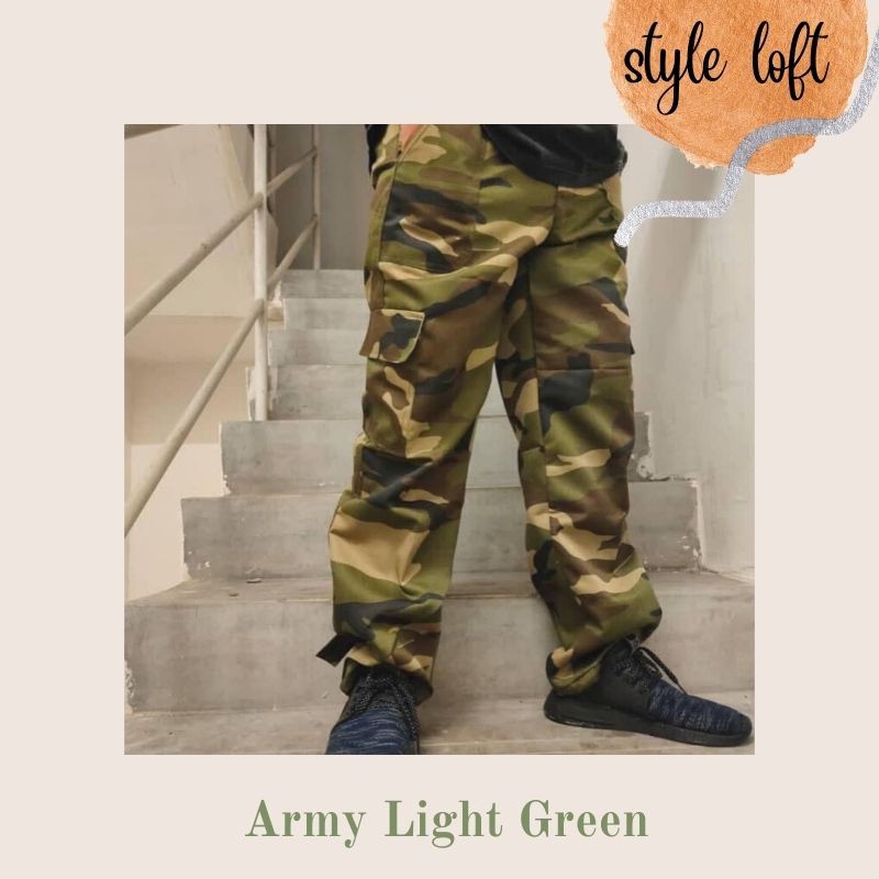 Seluar Celoreng Panjang / Camouflage Long Pants / Digital Camo ...