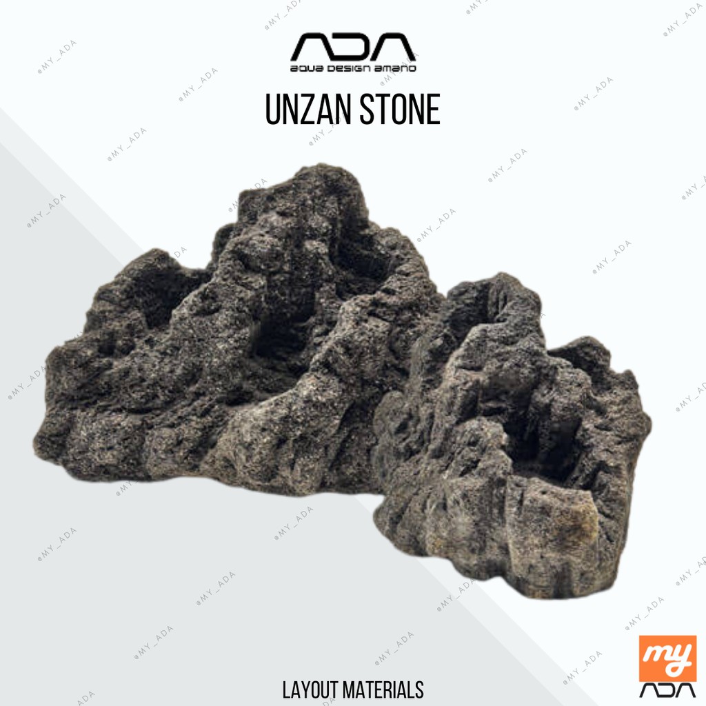 ADA Unzan Stone XXS SS S M L XL Aquarium Layout Materials Unyama stone ...