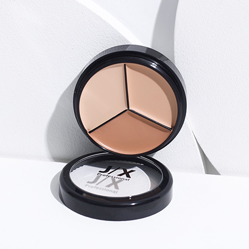【Ready Stock】Korea J/X Three-color Concealer 三色遮瑕膏 JIX遮瑕持久打底 | Shopee Malaysia