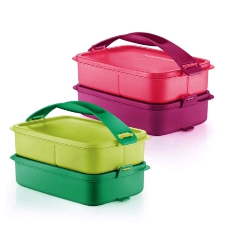 🔥Tupperware Click To Go With Handle 900ml🔥 | Shopee Malaysia