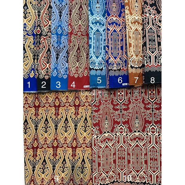 Typical Kalimantan Borneo Batik Cloth | Shopee Malaysia