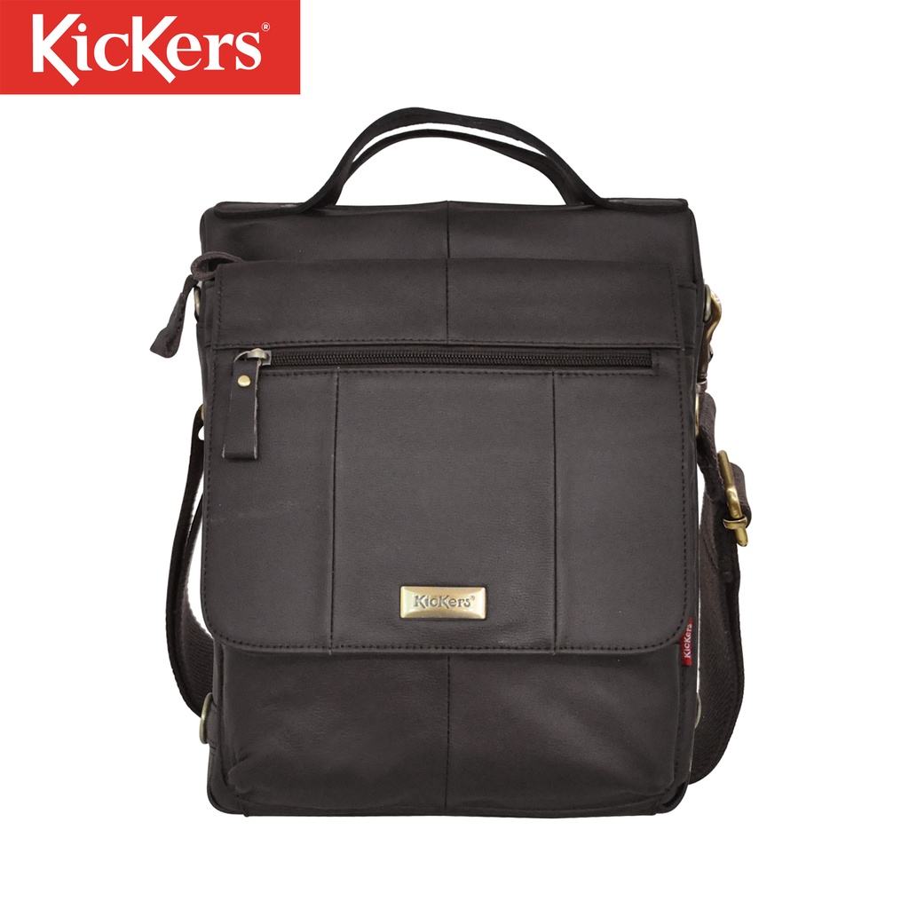 Kickers Leather 2IN1 Crossbody Sling Bag & Backpack KICS89783 | Shopee ...