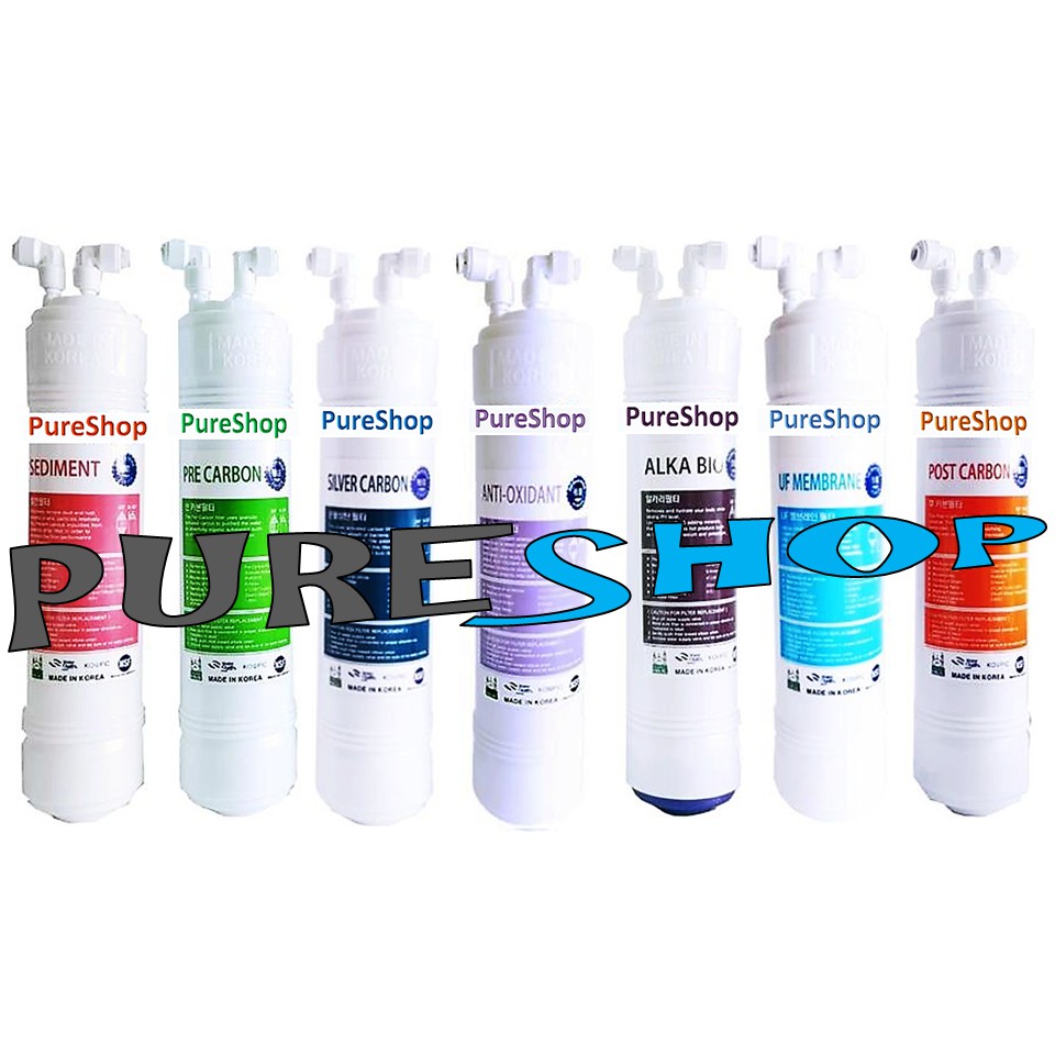 PURISYS Korea Water Filter HALAL UF Alkaline Bio Filter Cartridge Water ...