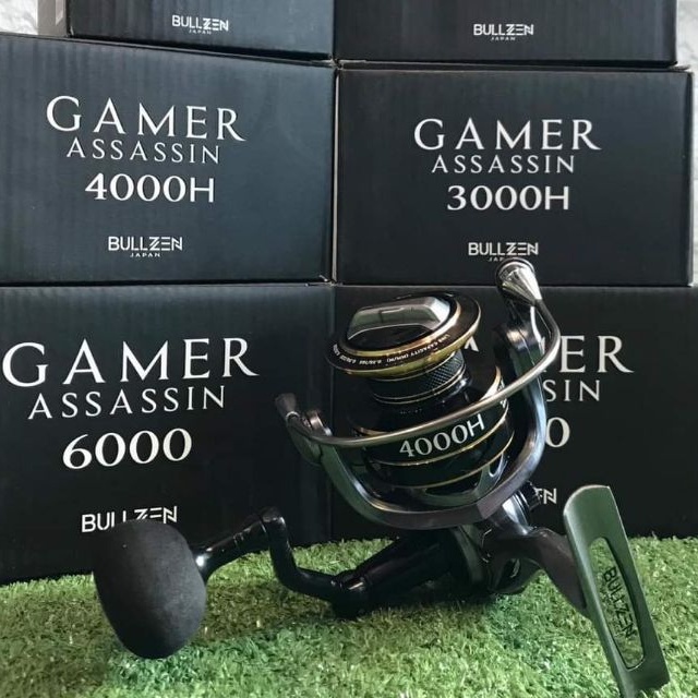 Bullzen Gamer Assassin 500-6000 Spinning Reel new 2020 | Shopee Malaysia
