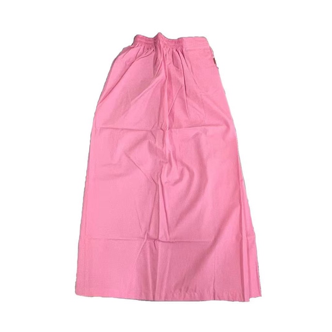 Kain Susun Tepi Getah Tanpa Zip Pink Puteri Islam Kokurikulum Sekolah ...