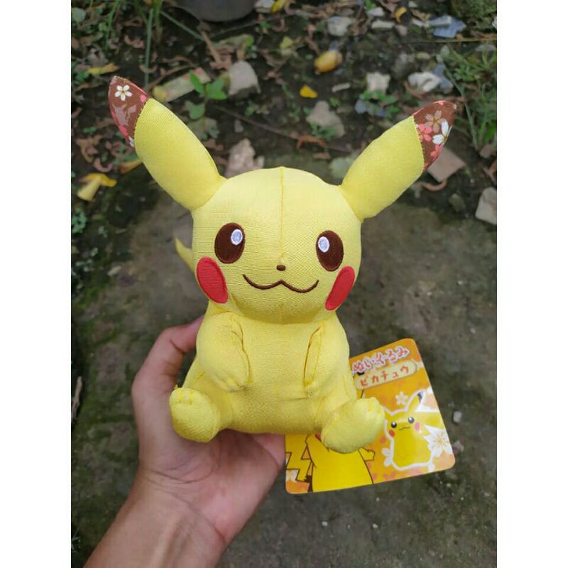 Pokemon Center Pikachu Flower Original Doll | Shopee Malaysia