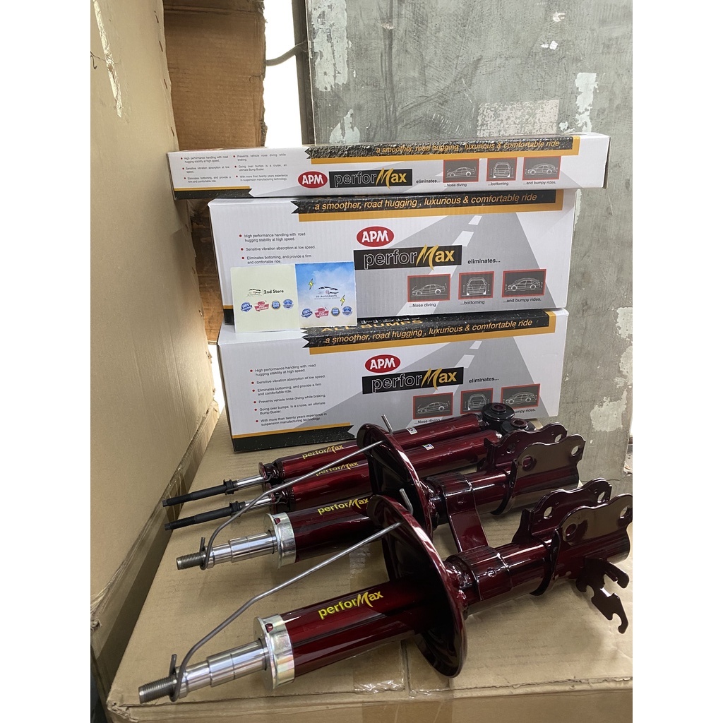 APM Performax Proton Saga BLM, FL Heavy Duty Gas Sport Absorber Front ...