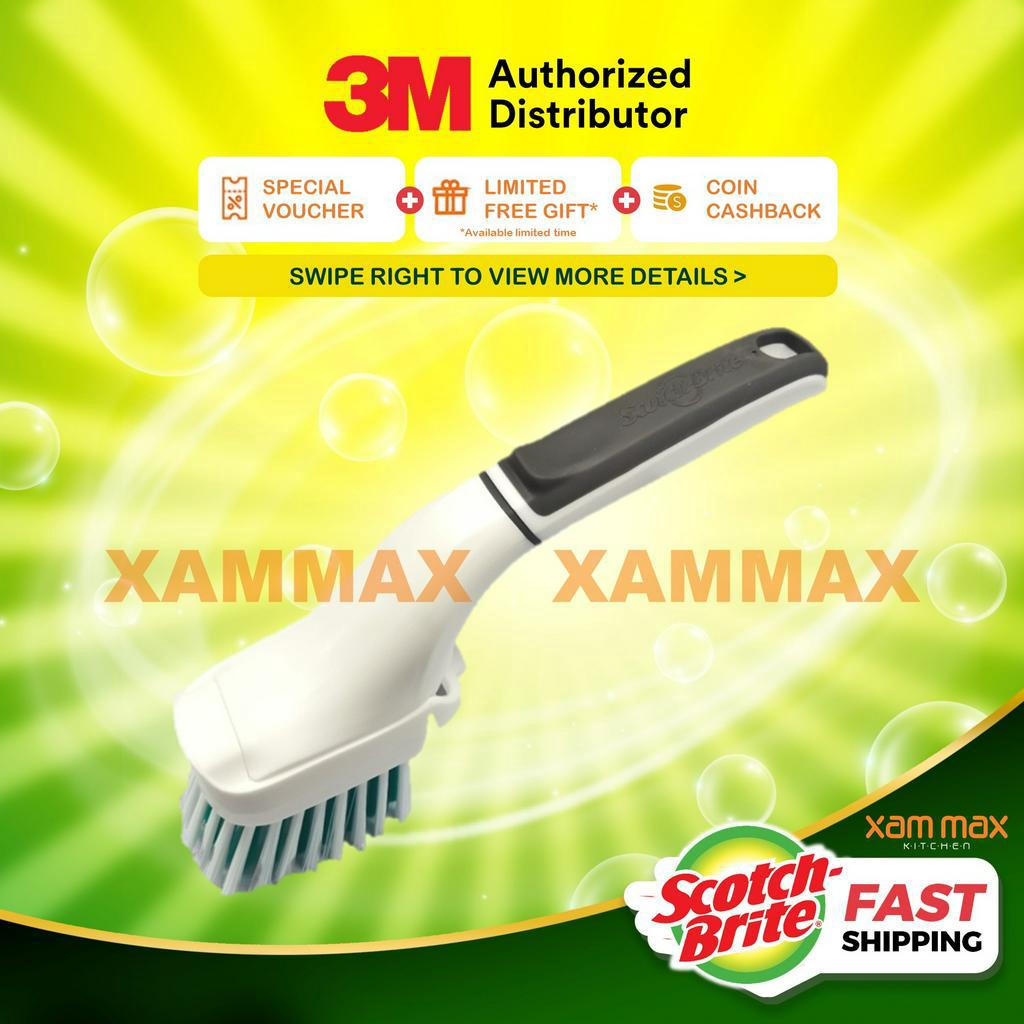 3M Scotch Brite - Handy Scrubber Scrub / Ergonomic Soft-Touch Grip ...