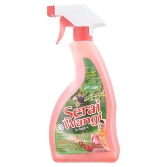 Ready stock AFY Haniff Multipurpose Lemongrass Spray (650ml) | Shopee ...
