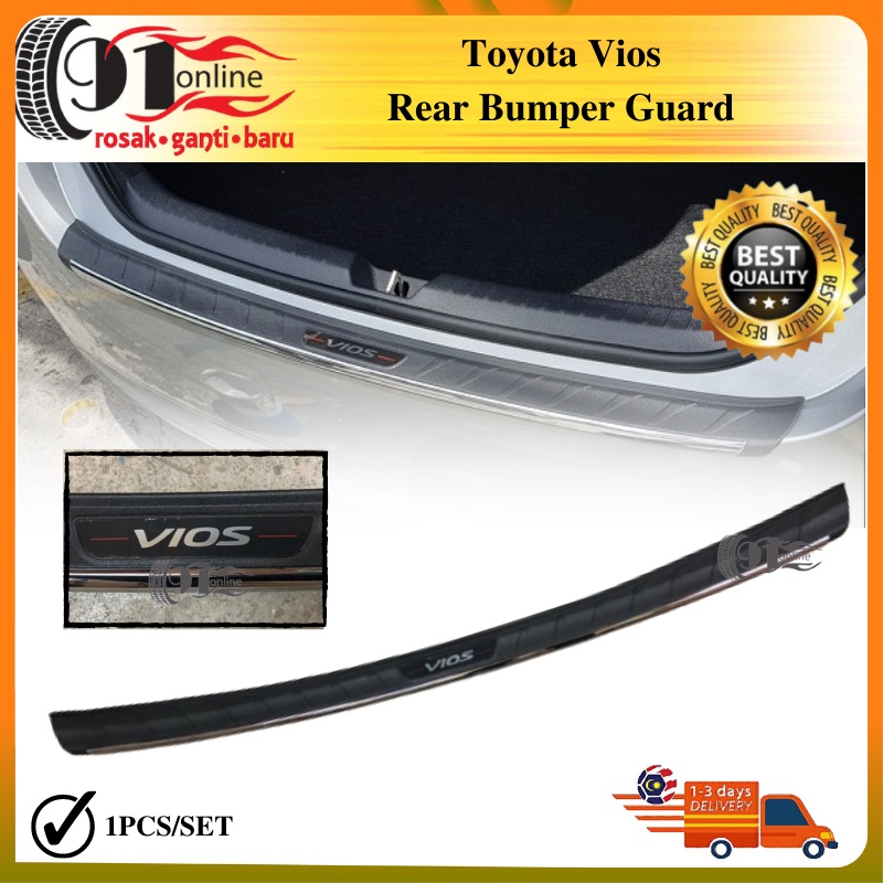 Toyota Vios 2019 Rear Bumper Guard Protector | Shopee Malaysia