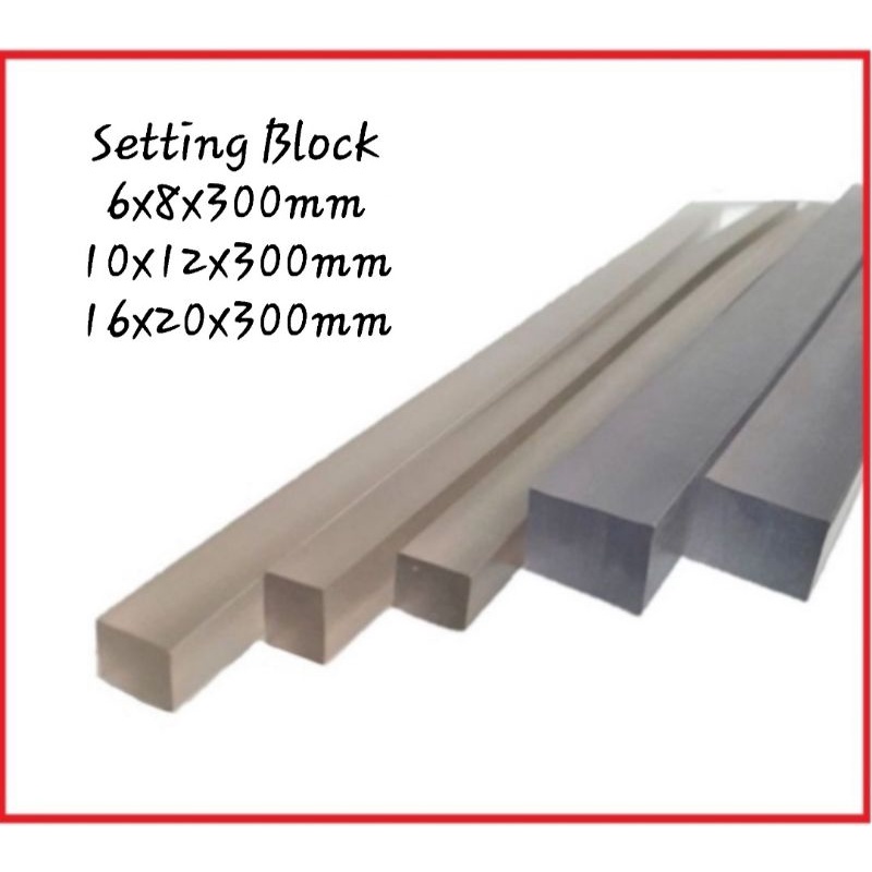 Setting Block 300mm in Length for Bottom Support of Glass / Gap Filler ...