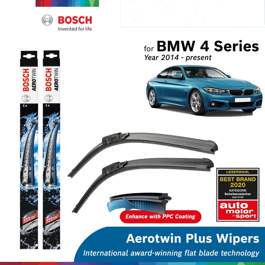 Bosch Aerotwin Plus Multi Clip Wiper Set for BMW 4 Series F32 (24"/18 ...