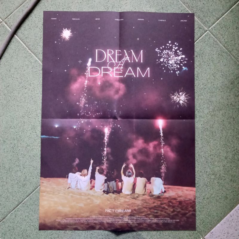 NCT DREAM OFFICIAL POSTER - DREAM A DREAM | Shopee Malaysia