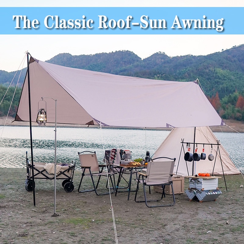 Ultralight Weight Flysheet Waterproof Groundsheet Camping Tarp Shelter ...