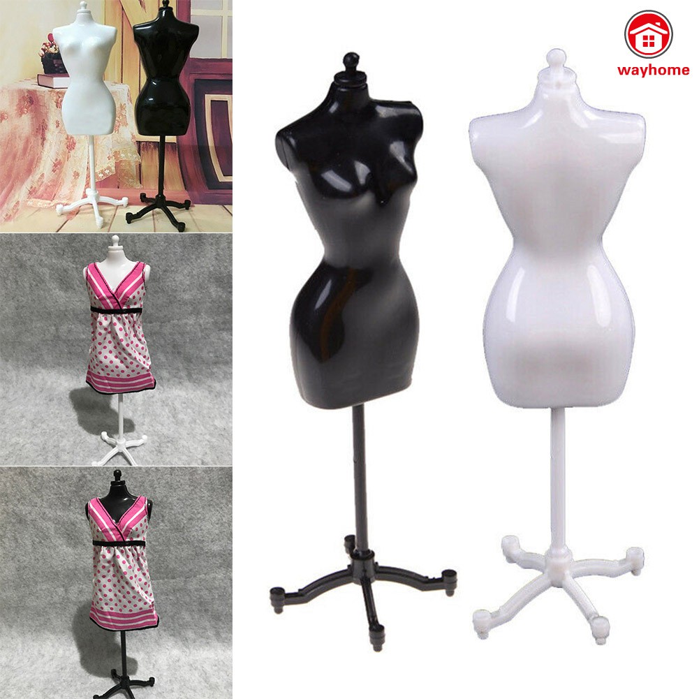 Doll Dress Clothes Gown Display Model Stand Mannequin Portable Gift for ...