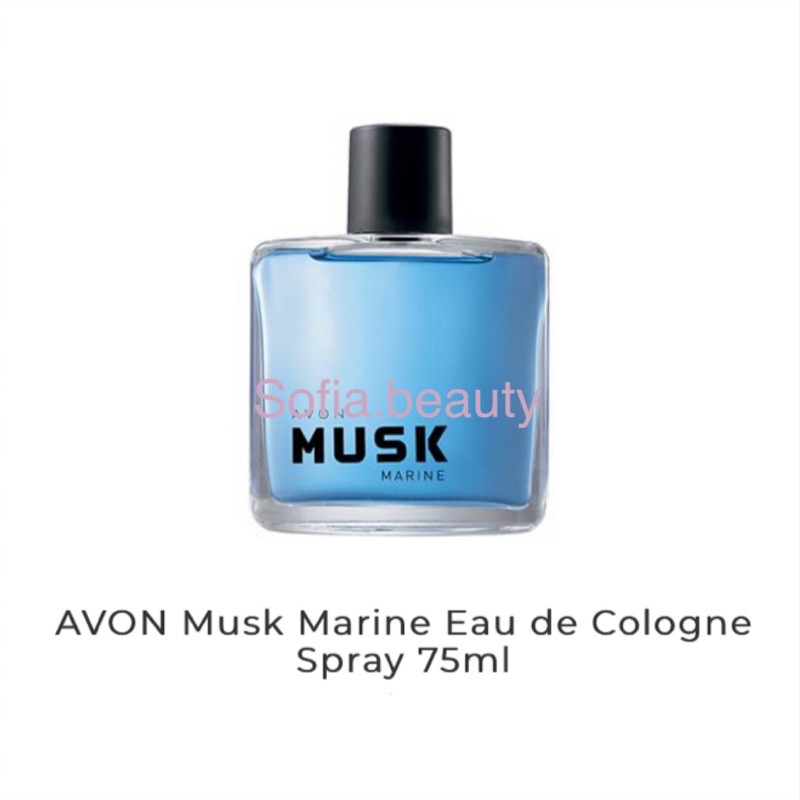 Avon Musk Marine Eau De Cologne Spray 75ml (Original) | Shopee Malaysia