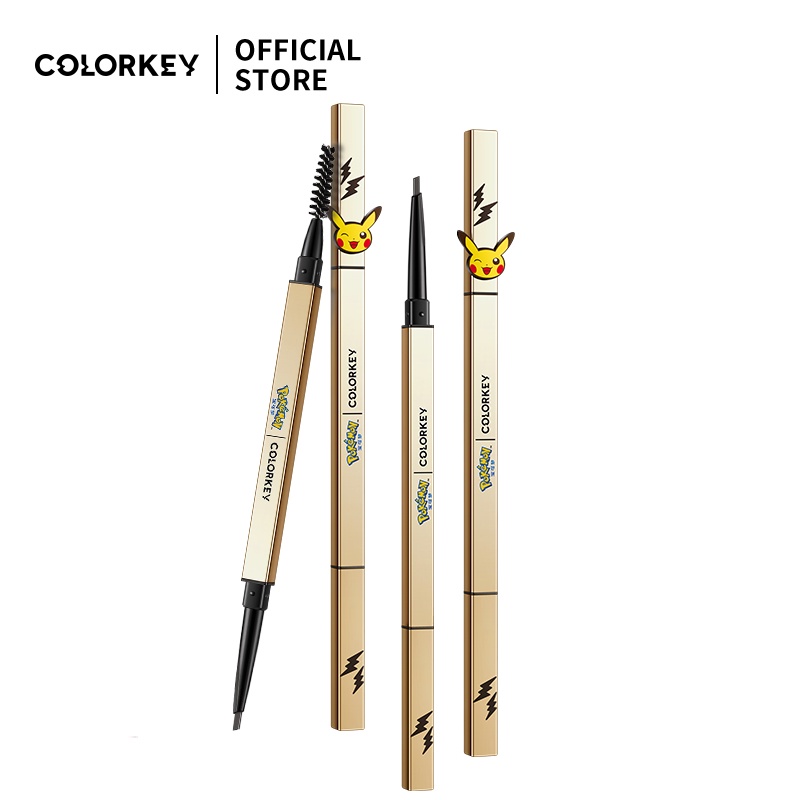 Colorkey X Pokemon Eyebrow Pencil Triangular Plant nourish Waterproof ...