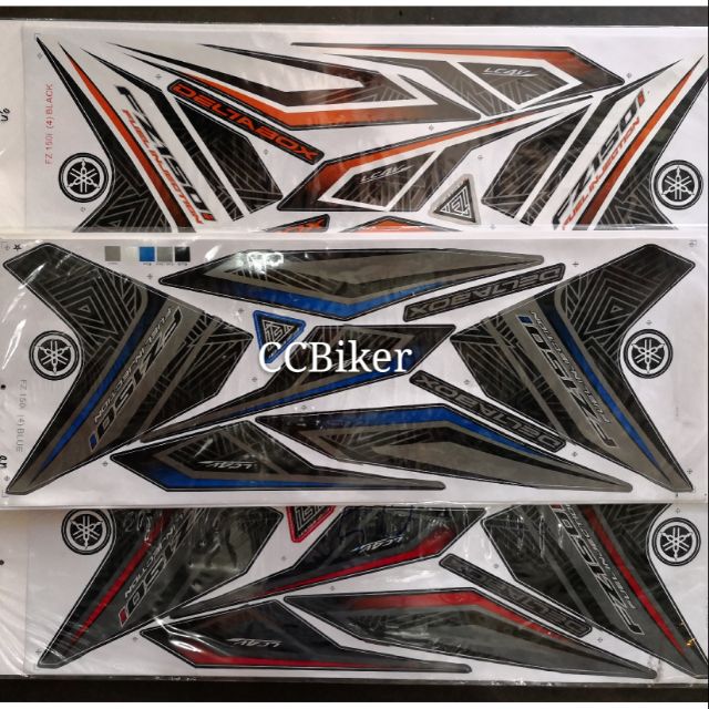 Yamaha FZ150 i FZ150i FZ (4) Body Sticker | Shopee Malaysia