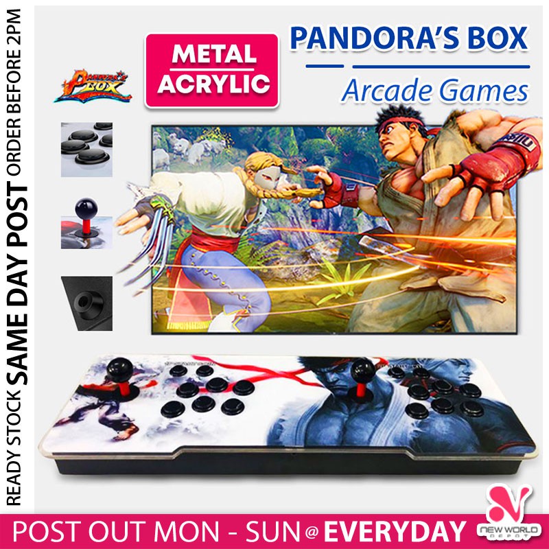 𝟮𝟳𝟭𝟬 𝗚𝗔𝗠𝗘𝗦 》Pandora Box Classic Games in 1 Moonlight Retro Arcade Full ...