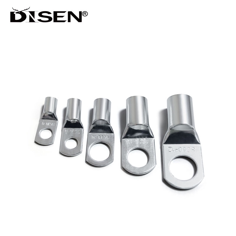 1-10 PCS SC Type Terminal Wire Welding Cable Connector Copper Ring ...