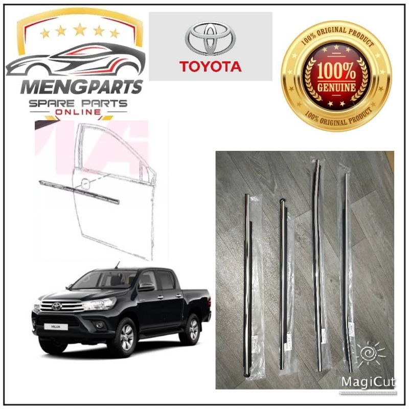 💯ORIGINAL TOYOTA HILUX REVO,ROQUE,ROCCO GUN125 / GUN126 DOOR GLASS ...