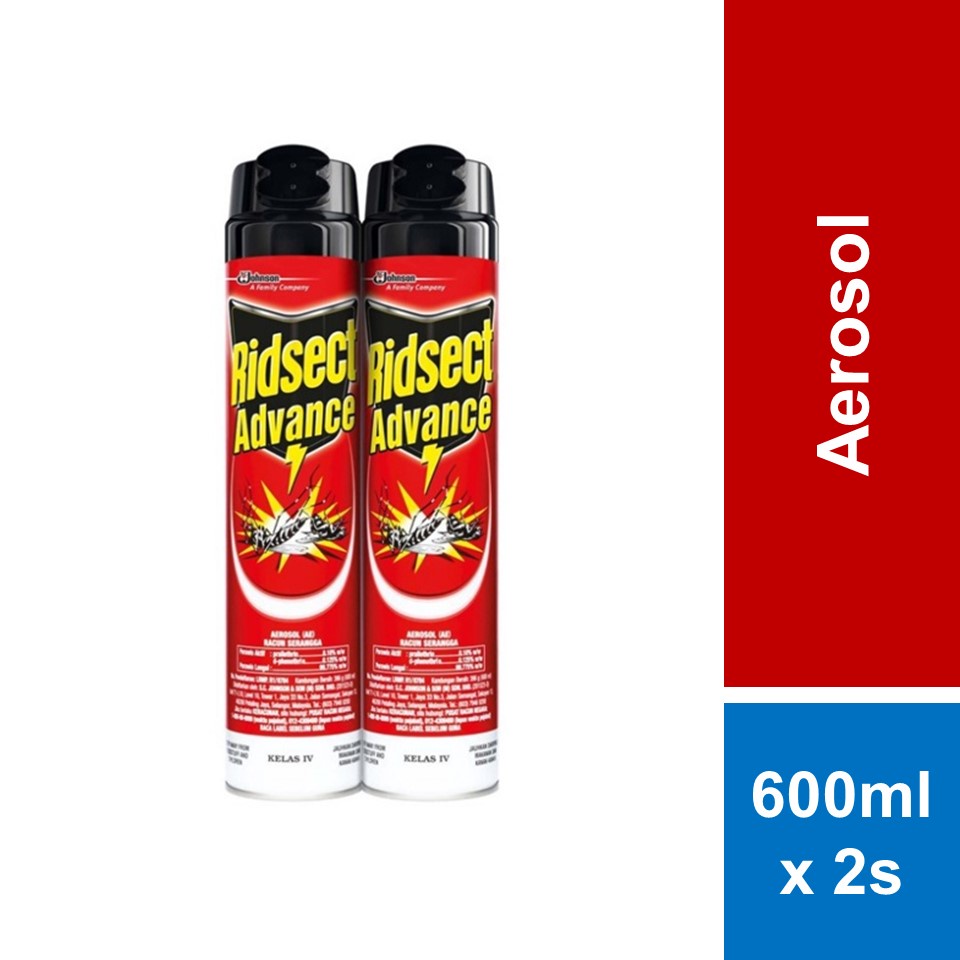 Ridsect Aerosol Advance 600ml x 2s | Shopee Malaysia