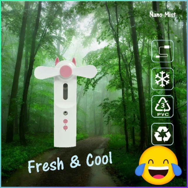 Nano Mist Fan(Fresh & Cool) | Shopee Malaysia